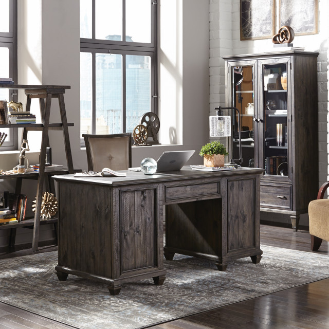 Executive Desk - Rustic - Desks And Hutches - by Magnussen Home | Houzz