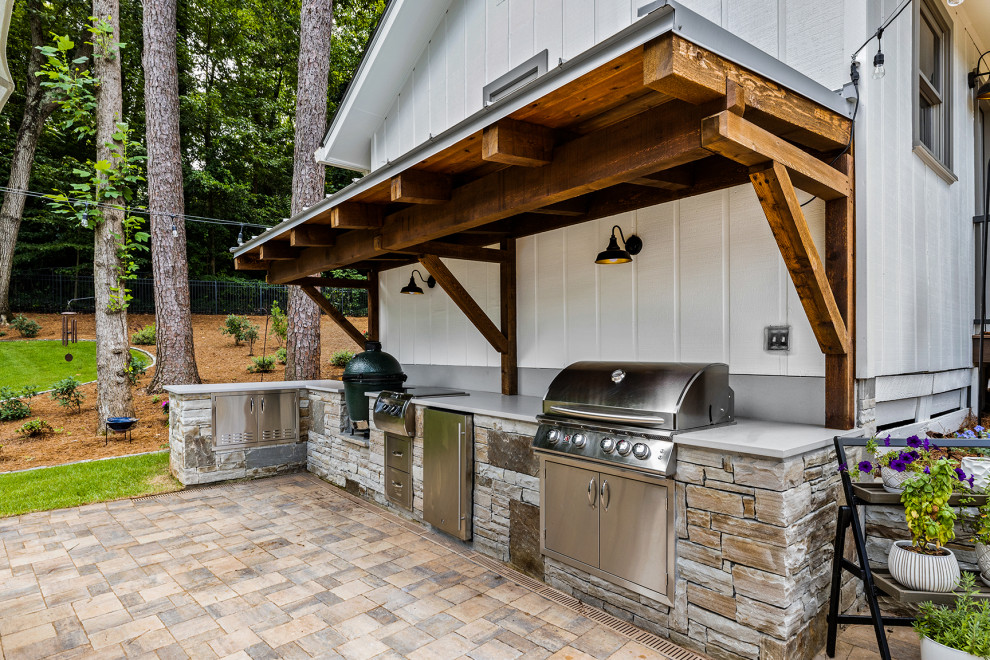 Custom Outdoor Living Backyard Retreat - Traditional - Patio - Atlanta ...