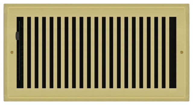 Contemporary Style Floor Register - Contemporary - Registers Grilles ...