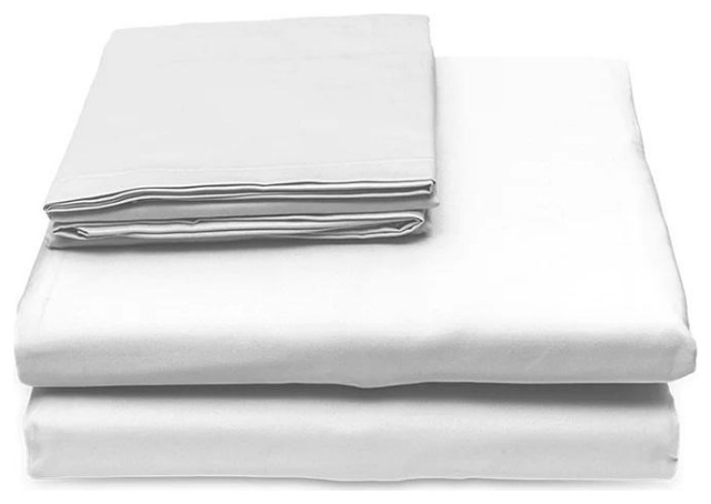 Puffy Sheets Cal King Size White - Transitional - Sheet And Pillowcase ...