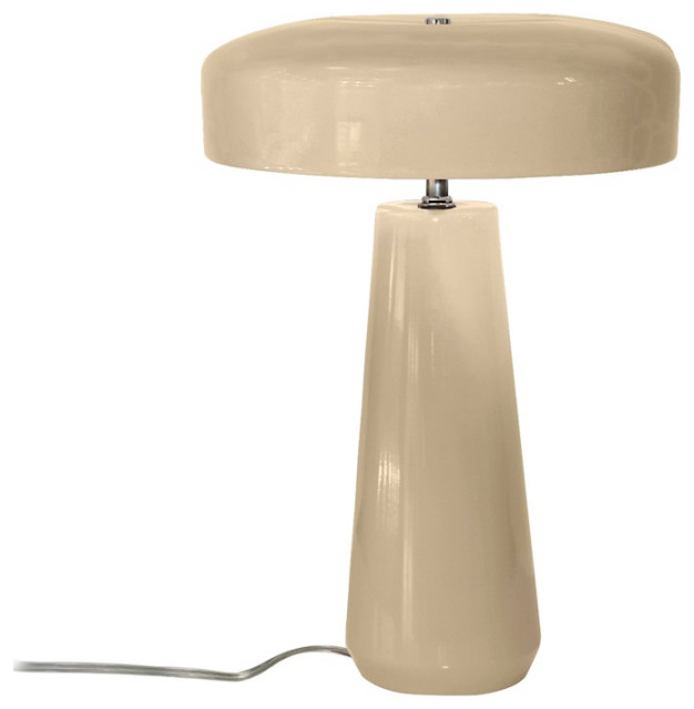 Justice Design Portable 2 Light Spire Table Lamp, Vanilla Gloss - CER ...