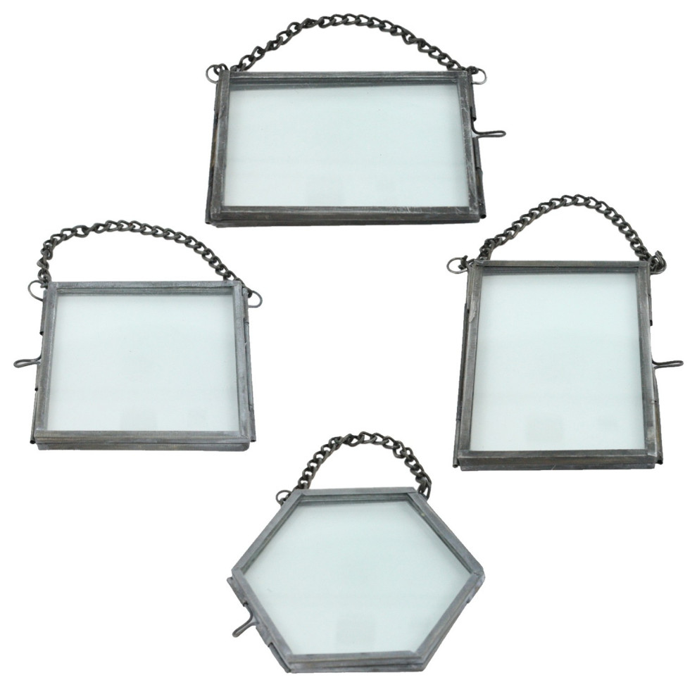 Set of Twelve Silver Metal Frames - Farmhouse - Picture Frames - by ...