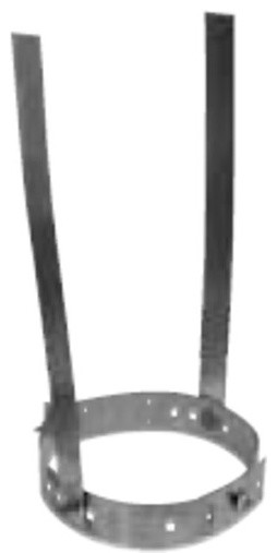 Metalbest UIRA Universal Class A Chimney Pipe Interior Resupport ...