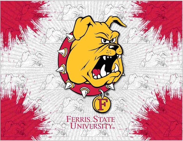 Ferris State Logo Canvas, 20"x15" - Contemporary - Prints And Posters ...