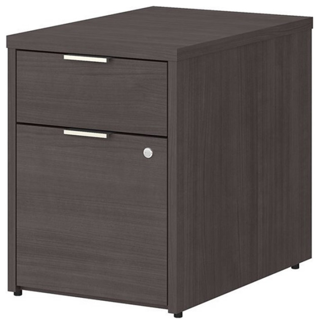 Bush Business Furniture Jamestown 2 Drawer File Cabinet - Assembled ...