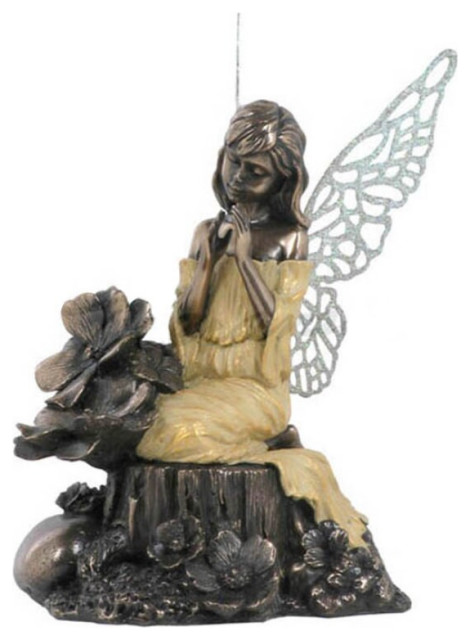 Little Fairy Praying Statue by Veronese Design - Contemporary ...
