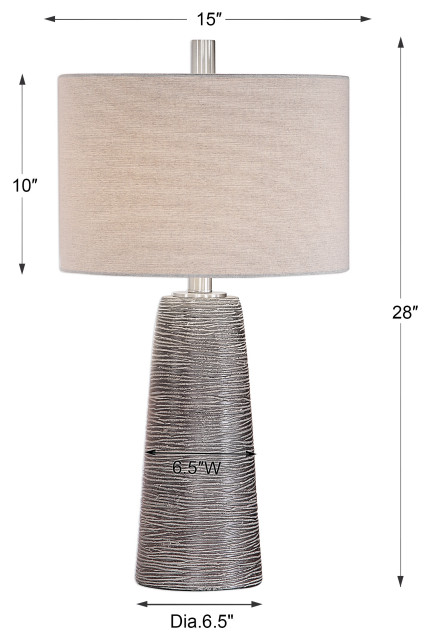 28" Coastal Bronze Rustic Table Lamp - Transitional - Table Lamps - by ...