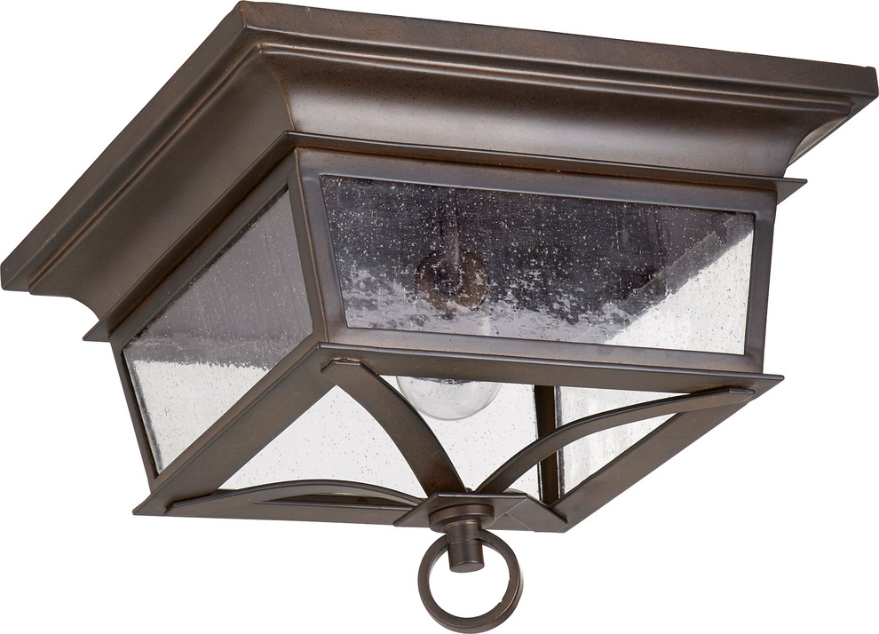 Pavilion 2-Light Ceiling Mount Outdoor - Transitional - Outdoor Flush ...