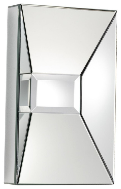 Cyan Pentallica Rectangle Mirror, Clear - Contemporary - Wall Mirrors ...