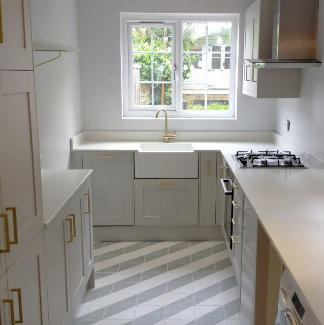 Gemini Quartz Aspen Ice - Contemporary - Kitchen - Other - by Gemini Worktops | Houzz
