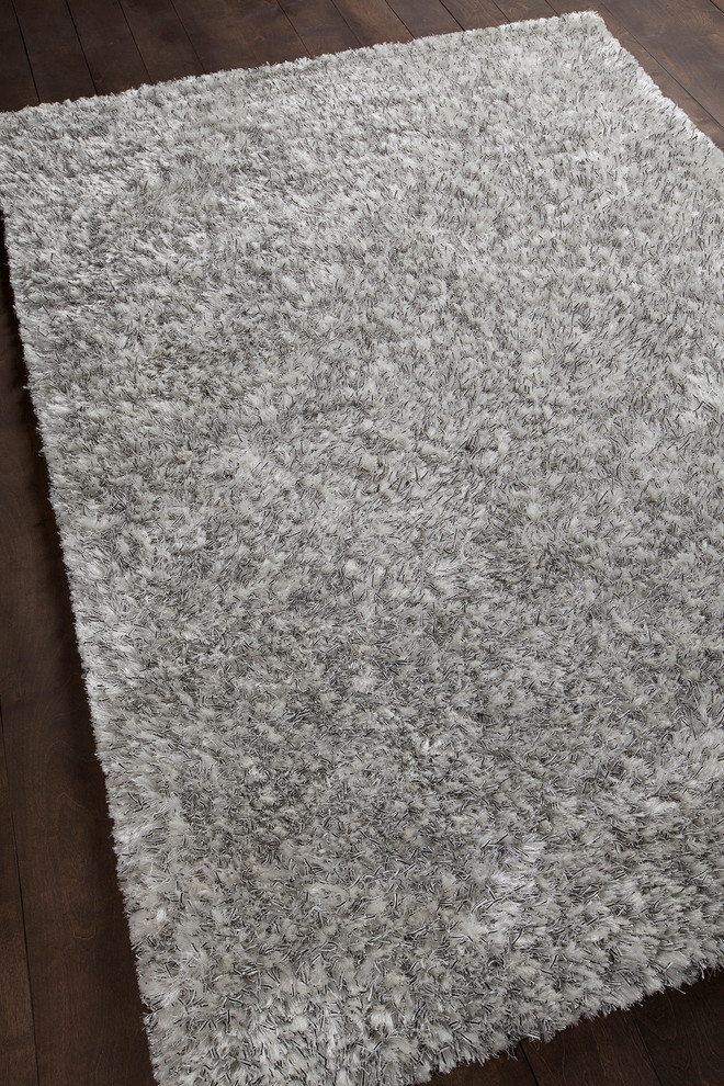 Dior Handwoven Contemporary Shag Rug, 5'x7'6 - Contemporary - Area Rugs ...