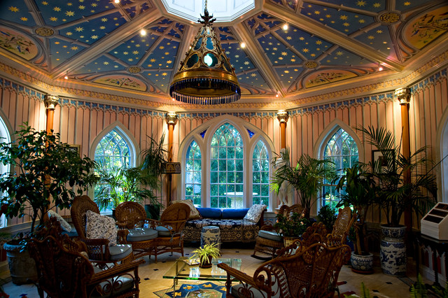 Stockbridge, MA octagon - Eclectic - Sunroom - Boston - by Kristine ...