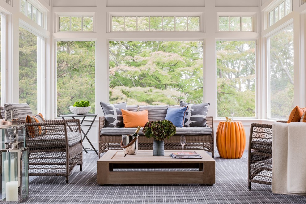 Falmouth Residence - Transitional - Sunroom - Boston - by Elms Interior ...