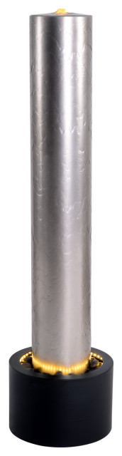 Kenroy 51111STSTBL LED Floor Fountain, Pillar - Transitional - Indoor ...