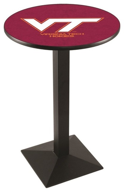 Virginia Tech Pub Table, 36"x42" - Contemporary - Indoor Pub And Bistro ...