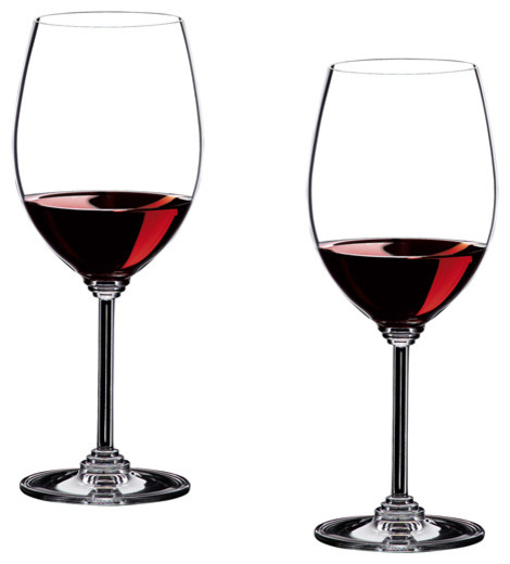 Riedel Wine Cabernet/Merlot Glass - Set of 2 - Traditional - Wine ...