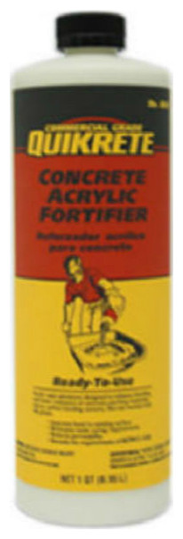 Quikrete® 861014 Commercial Grade Concrete Acrylic Fortifier, 1-Qt, 1 Qt - Building Materials ...