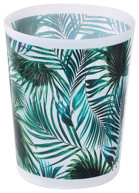 Waste Basket – 4.5L Decorative Plastic Trash Can for Home and Office ...