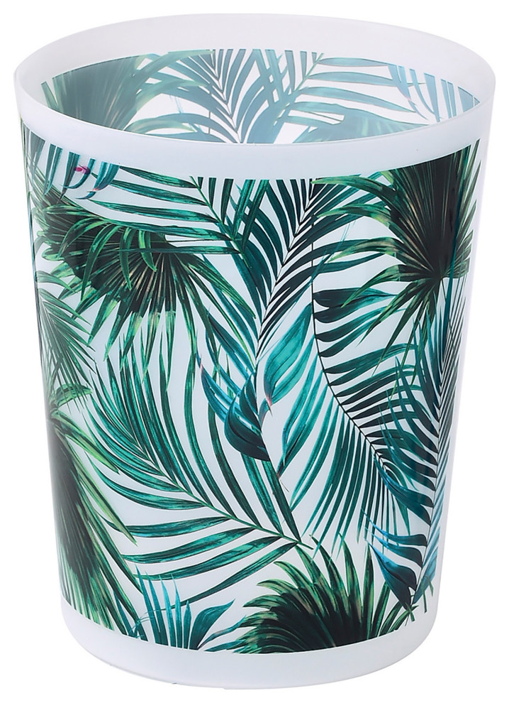 Waste Basket – 4.5L Decorative Plastic Trash Can for Home and Office ...
