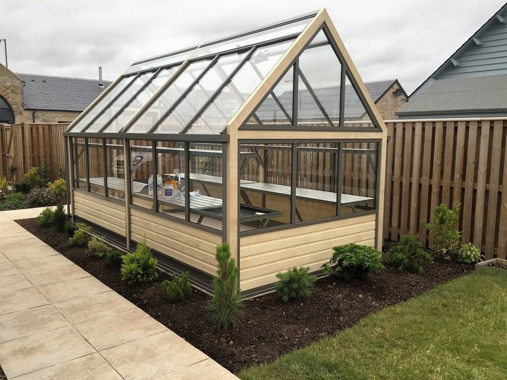 8 x 16 foot Greenhouse - Scandinavian - Shed - Other - by Cultivar Ltd