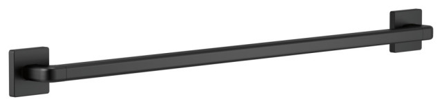 Delta Angular Modern Decorative ADA Grab Bar, 36" Matte Black - Grab ...