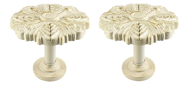 Large Eve Drapery Medallion Holdback, Set of 2 - Victorian - Window ...