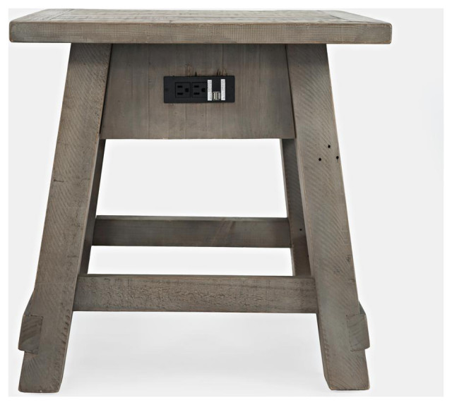 Outer Banks Power End Table - Driftwood - Contemporary - Coffee Tables ...