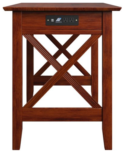 Classic Desk, X-Shaped Design With Hardwood Legs & Rectangular Top ...