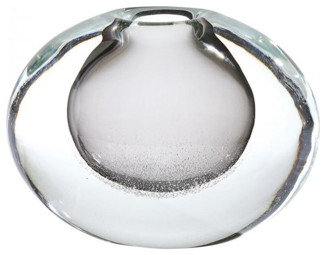 Micro Bubble Small Gray Vase - Contemporary - Vases - by Lighting ...