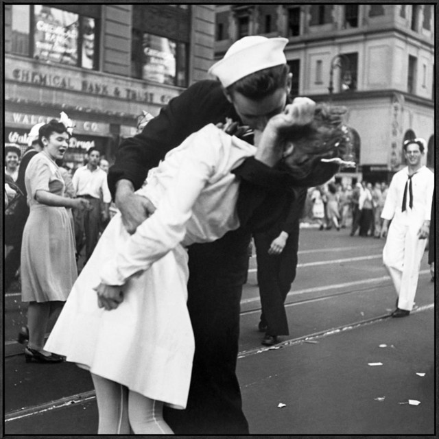 "Kissing the War Goodbye in Times Square, 1945, II" by Victor Jorgensen ...