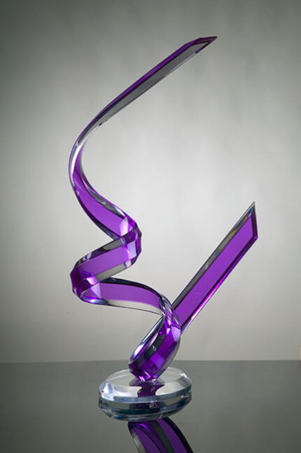 Celebration Acrylic Sculpture - Contemporary - Decorative Objects And ...