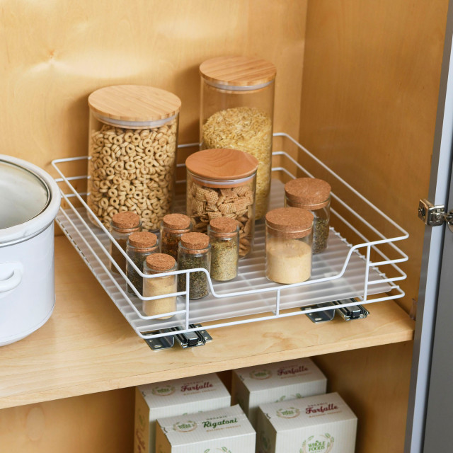 Sliding Cabinet Organizer - Pantry And Cabinet Organizers - by ...