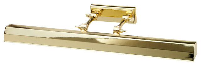 Lucas Mckearn Chawton Polished Brass 2 Light Large Picture Light ...