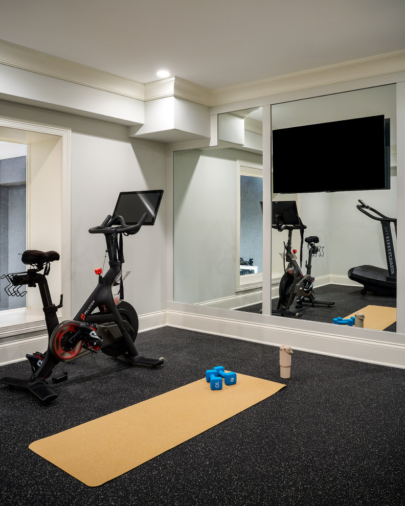 Jazzy Lane - Transitional - Home Gym - Chicago - by Dual Concept Design ...