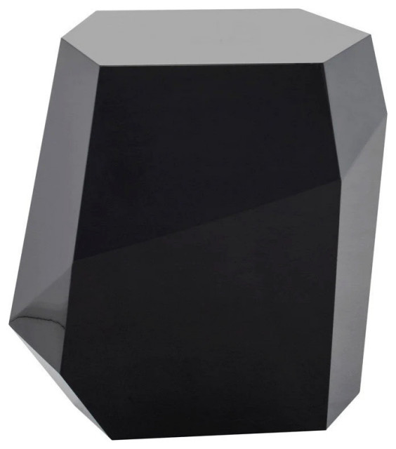 Julianna Black Side Table - Contemporary - Side Tables And End Tables ...
