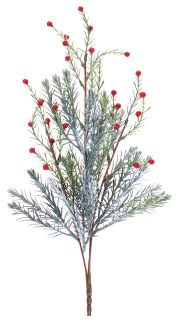 Pine Spray, Set of 12 - Traditional - Christmas Decorations - by ...