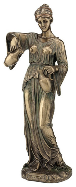 Cardinal Virtues Temperance Statue By Veronese Designs - Traditional ...