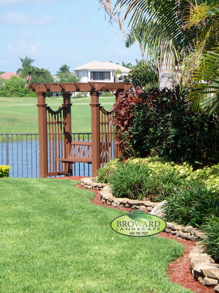 Backyard Landscaping - Tropical - Landscape - Miami - by Broward ...
