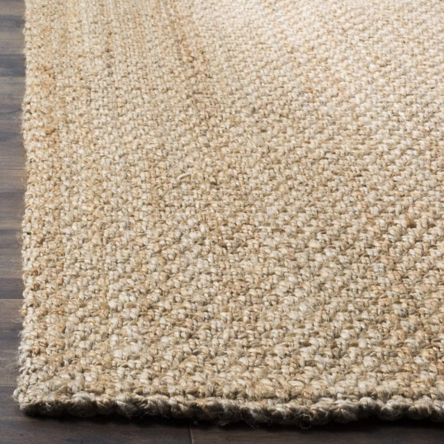 Safavieh Natural Fiber Nf401A Rug, Natural, 7' Round - Beach Style ...