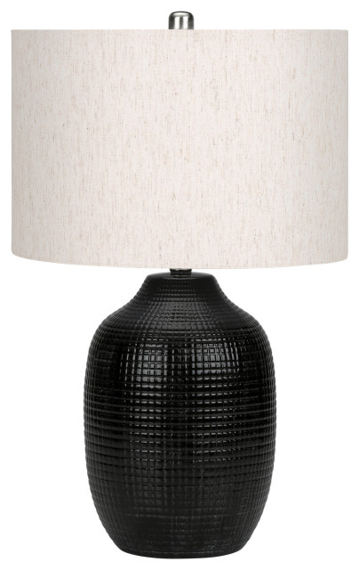 Lighting, 26"H, Table Lamp, Cream Ceramic, Ivory/Cream Shade ...