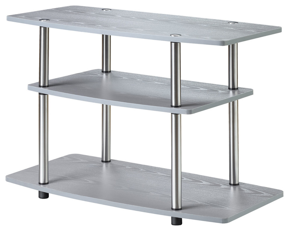 Designs2Go 3 Tier Tv Stand - Contemporary - Entertainment Centers And ...