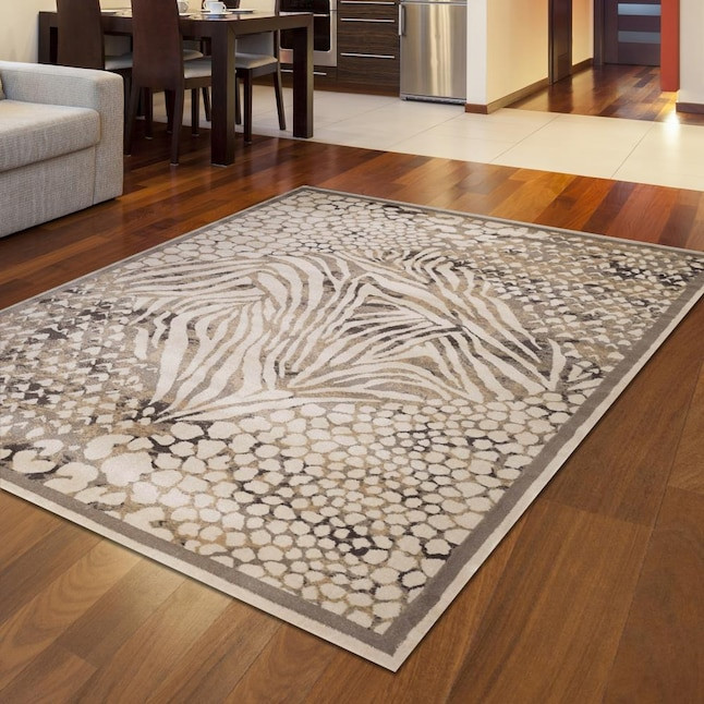 Redici 3808/0022/CREAM Garda 7'10x10'6 Indoor Rectangular Area Rug, 7 ...