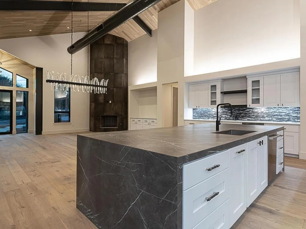 Contemporary Barndominium - Modern - Kitchen - Austin - by Madigan ...