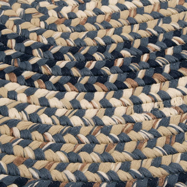 Colonial Mills Rug Braxton Navy Oval, 10X14 - Contemporary - Outdoor ...