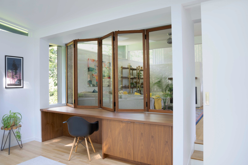 Lexington Mid-Century Modern - Midcentury - Home Office - Boston - by Design Plus Construction ...