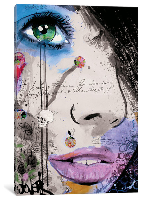 "The Strength of Psyche" by Loui Jover, Canvas Print, 18x12x1.5 ...