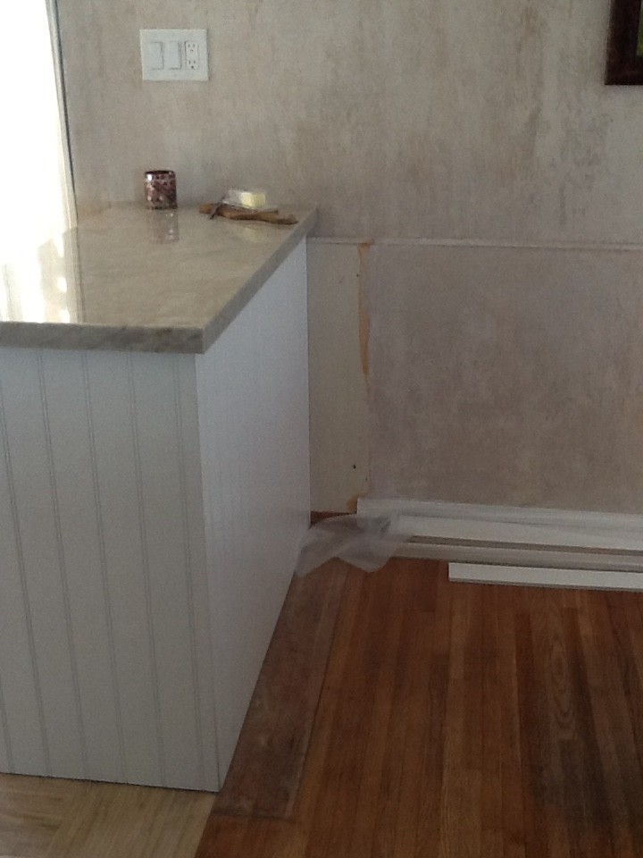 Just add chair rail or beadboard?