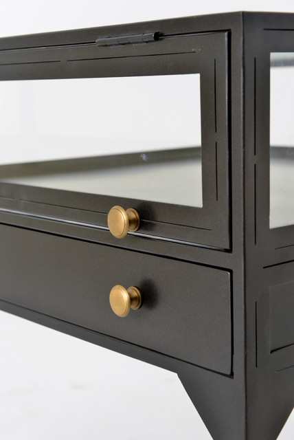 Shadow Box End Table - Industrial - Side Tables And End Tables - by ...