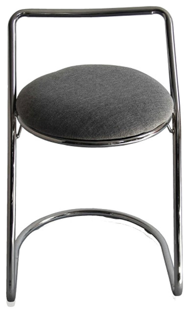 Modern Classics Sled Bar Stool, Gray, 29"H x 18.5"W x 18.5"D ...