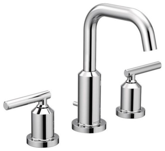 Moen T6142 Gibson Widespread Bathroom Sink Faucet - Transitional ...